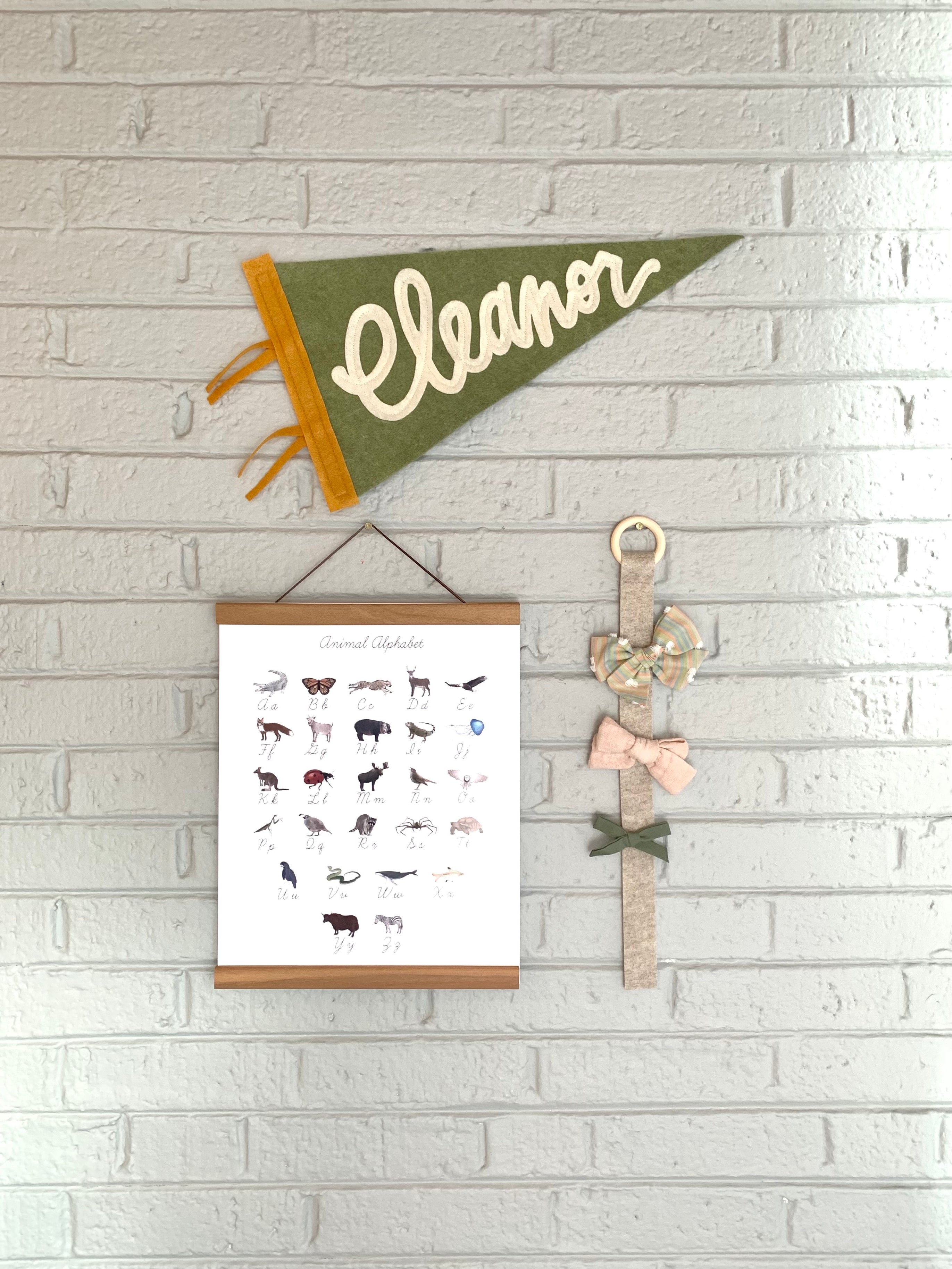 Custom Name Pennant (Cursive) – Eventide Pennant Co.